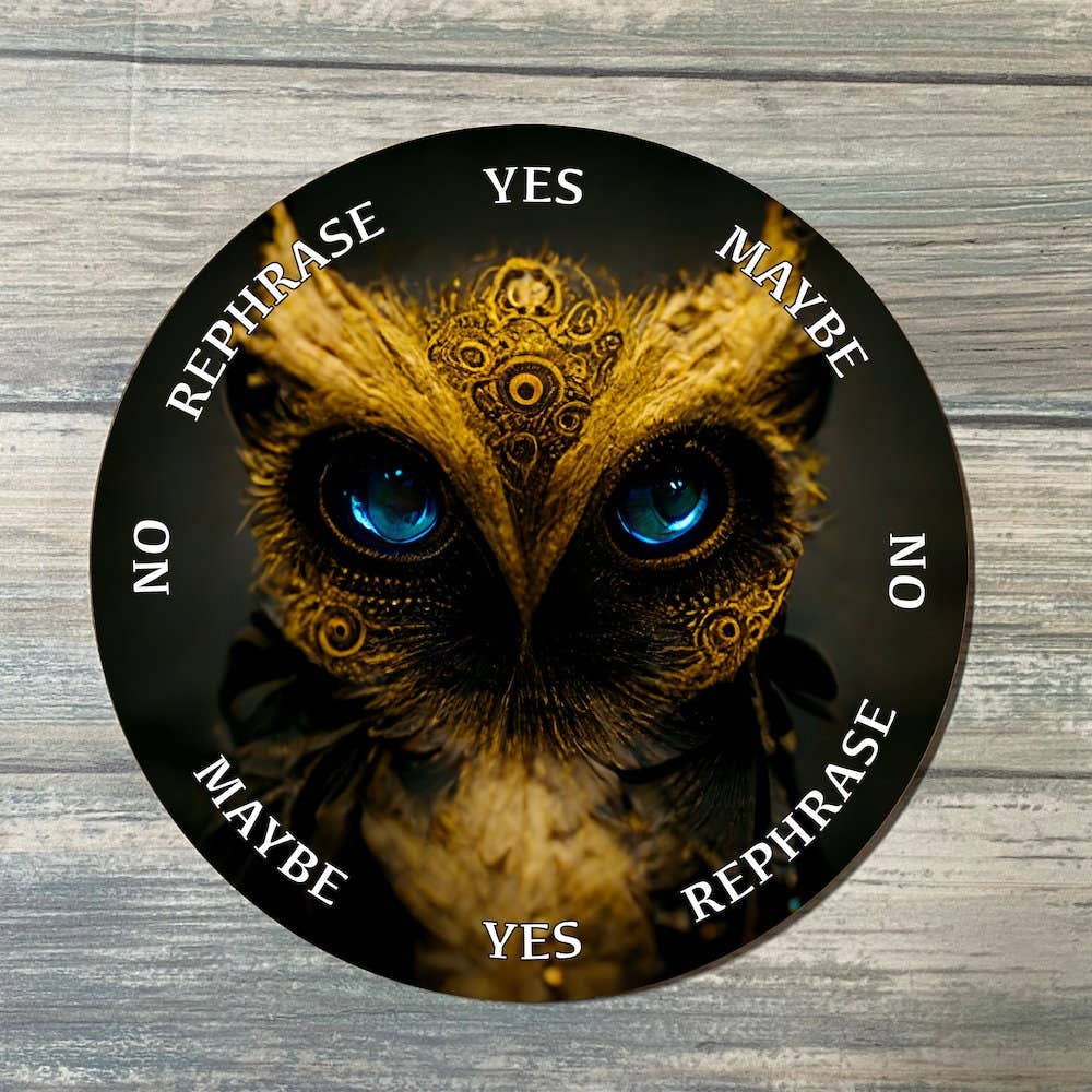 Owl Pendulum Board – Back To The Gypsy
